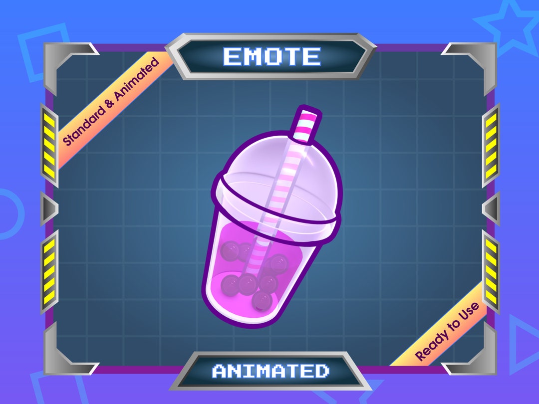 Boba Dance Animated Emote for Twitch or Discord (digital File) - Etsy