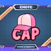 Animated Emote for Streamer - Twitch Emote - Discord Emote - CAP Hat - Etsy