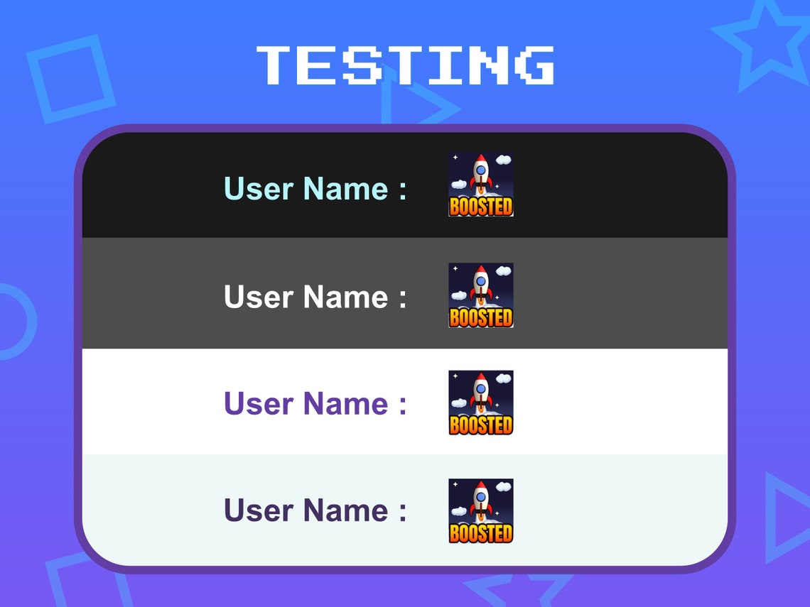 Boosted Rocket Animated Emote for Twitch/discord (digital Download) - Etsy