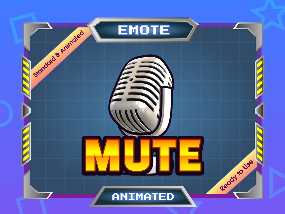 Buy Animated Emote Twitch Emote Discord Emote Mic Mute Online in India ...