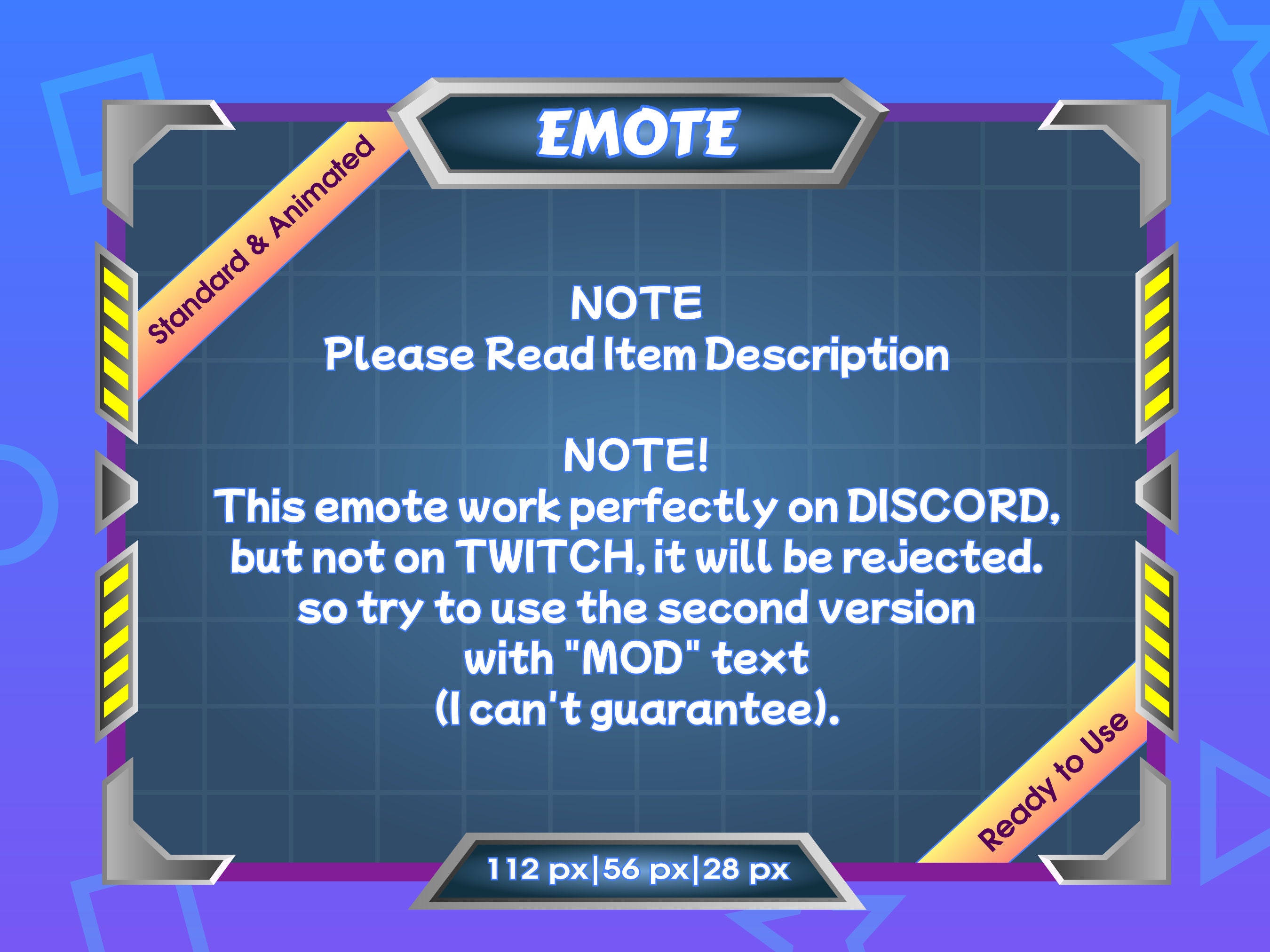 Mod Love Button Animated Emote for Twitch/discord (digital File) - Etsy