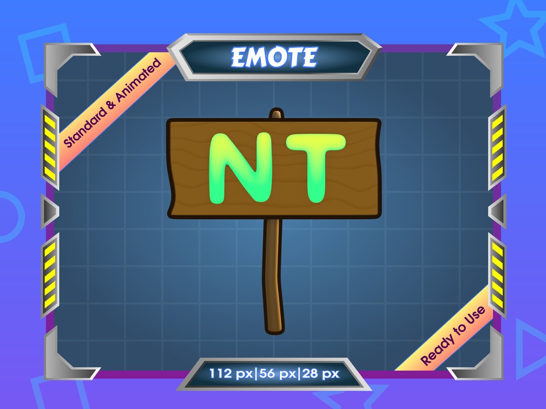 NT Animated Emote for Twitch and Discord (digital File) - Etsy