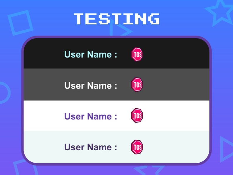 TOS Animated Emote for Twitch/discord (digital File) - Etsy