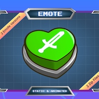Animated Emote Tiger is Blowing a Love Shaped Soap Bubble - Adorable ...