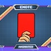 Red Card - Animated Emote - Twitch Emote - Discord Emote - Kick Emote ...