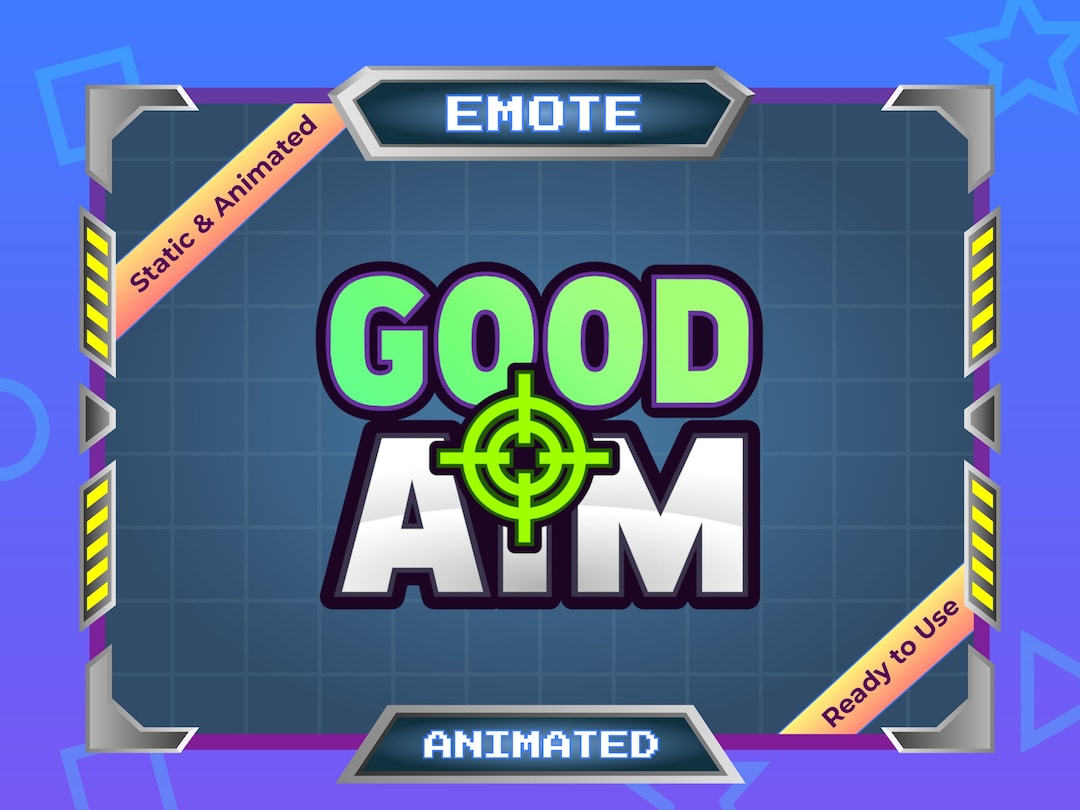 Good AIM Animated Emote for Twitch/discord (digital Download) - Etsy