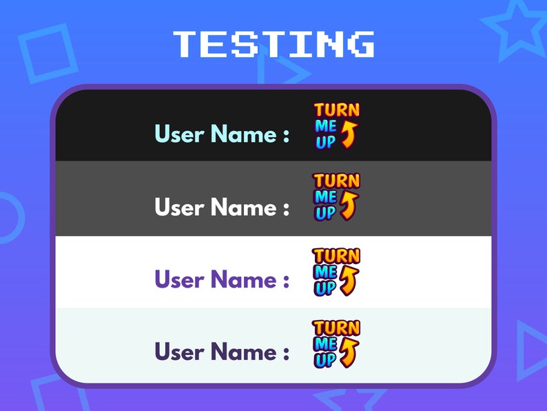 Animated Emote for Streamer - Twitch Emote - Discord Emote - Turn Me Up ...