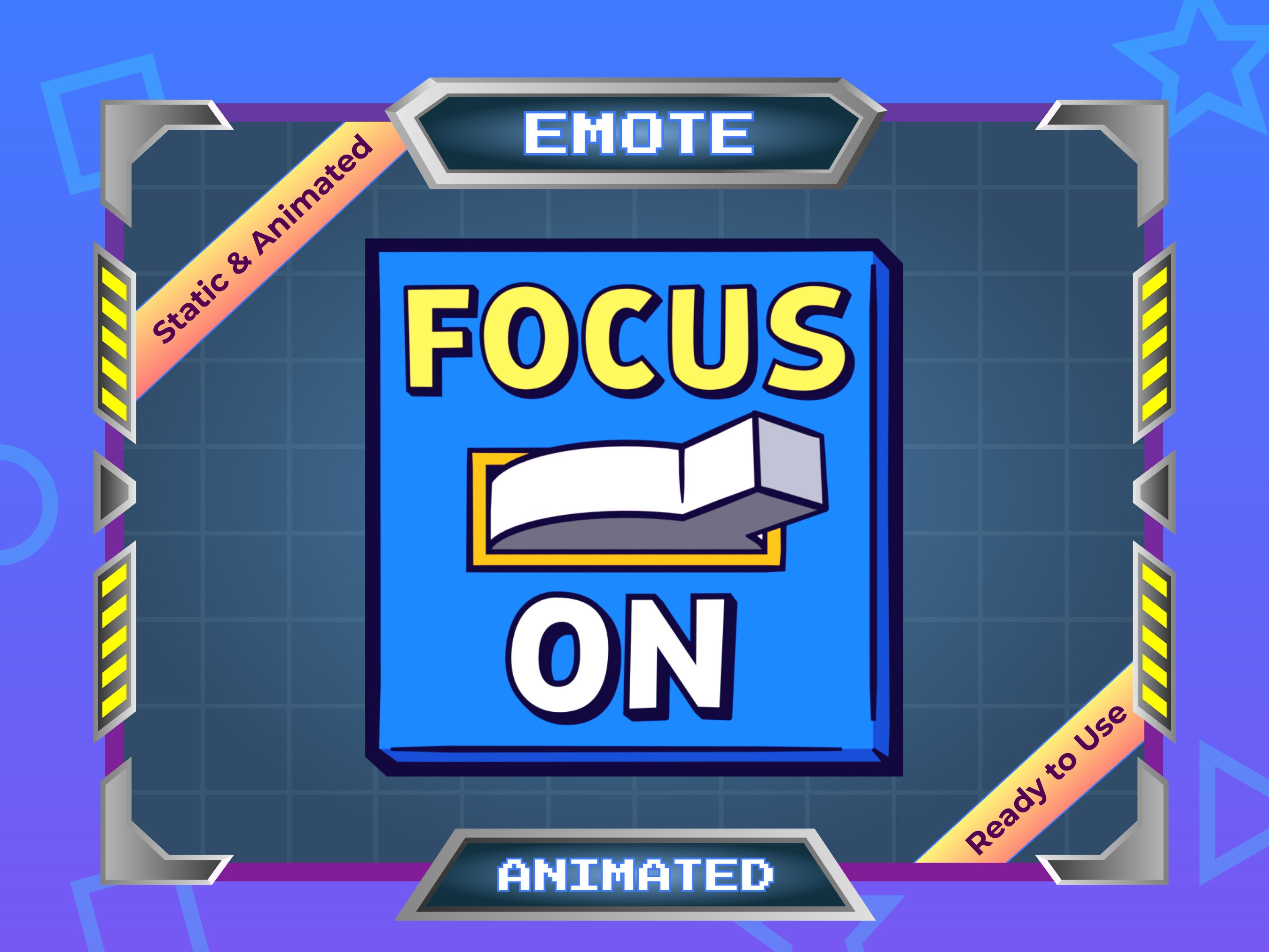 Focus Switch on Animated Emote for Twitch and Discord - Etsy