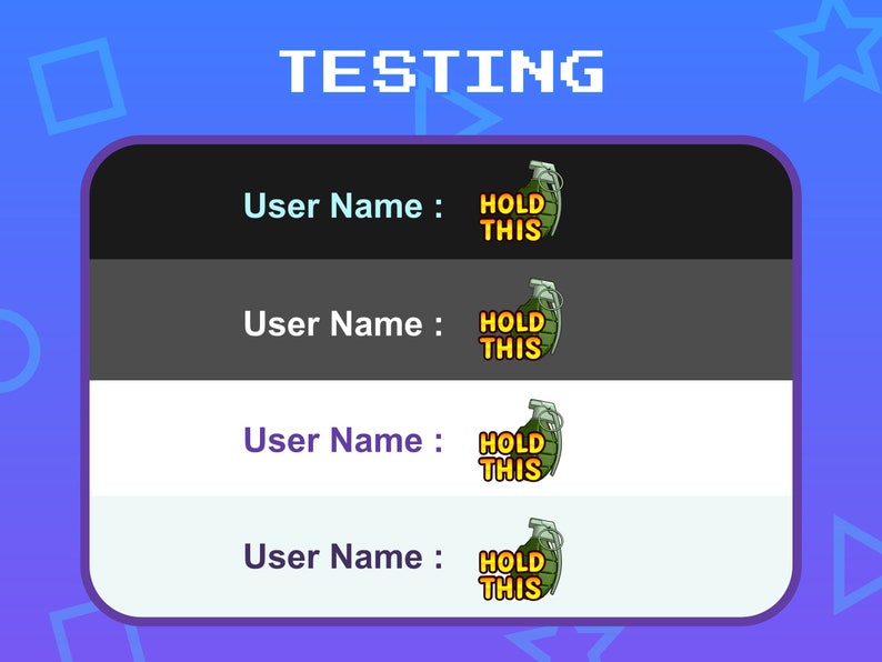 Animated Emote Twitch Emote Discord Emote Hold This - Etsy