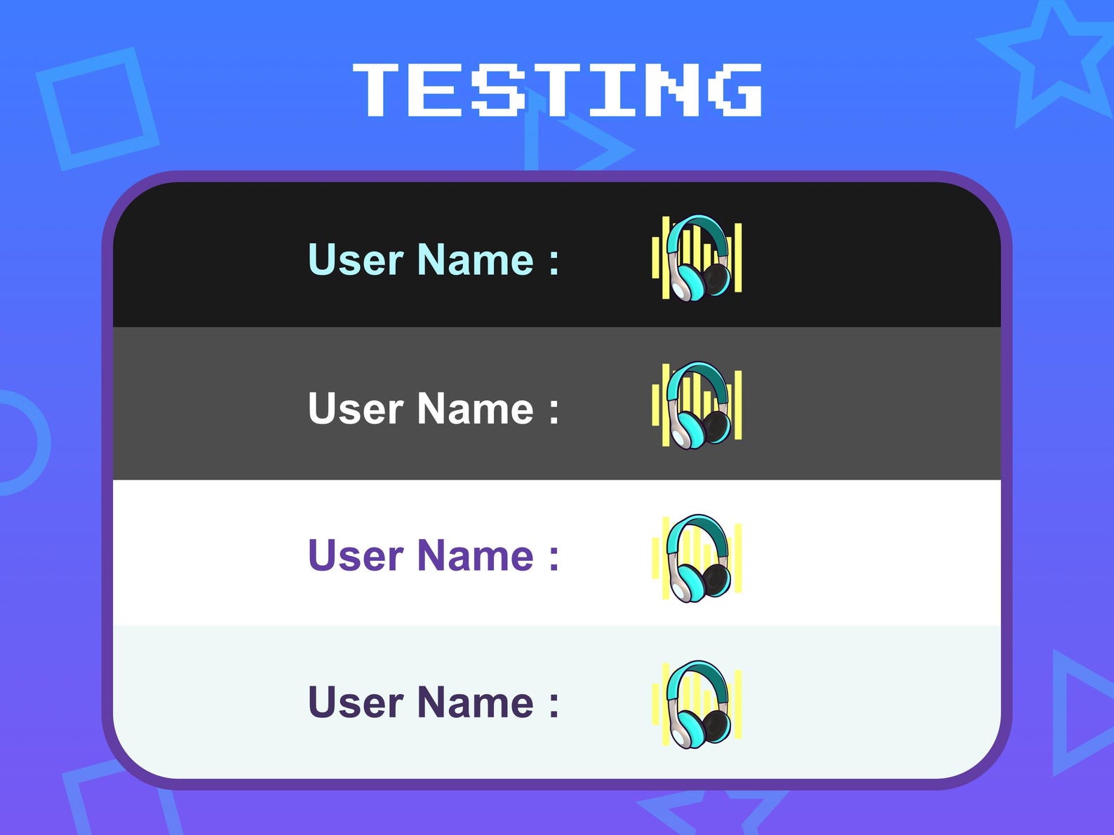 Headphone Equalizer Animated Emote for Twitch and Discord - Etsy