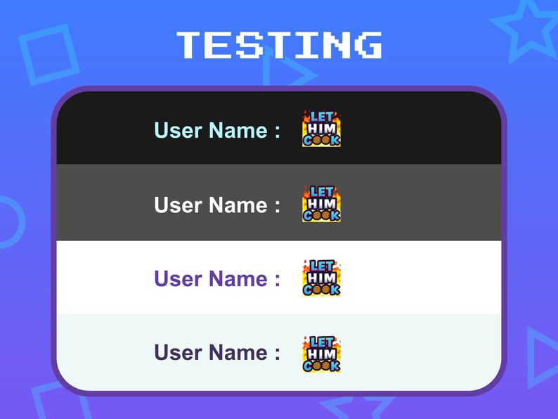 Let Him Cook - Animated Emote - Static Emote - Twitch Emote - Discord ...