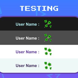 Falling Clover - Animated Emote - Static Emote - Twitch Emote - Discord ...