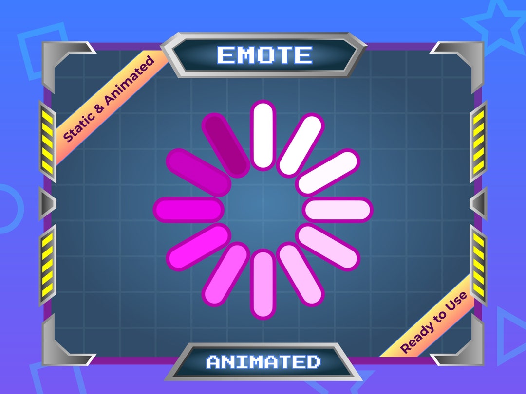 Loading Purple - Animated Emote - Static Emote - Twitch Emote - Discord ...