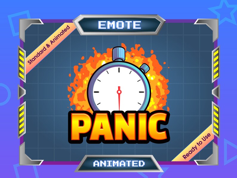 Panic Animated Emote for Twitch and Discord (digital Download) - Etsy