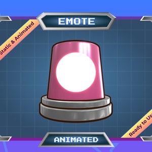 Green Siren - Pink Siren - Animated Emote - Static Emote - Twitch Emote ...