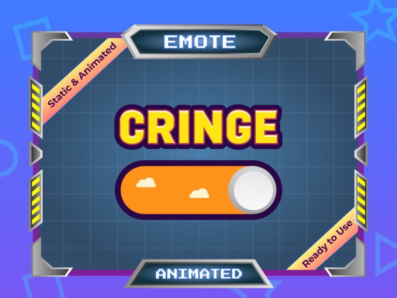 Cringe Slide Animated Emote for Twitch, Discord, Kick (digital Download ...