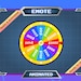 Wheel Spinner - Animated Emote - Static Emote - Twitch Emote - Discord ...