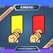 Animated Emote for Streamer Twitch Emote Discord Emote Yellow Card Red ...