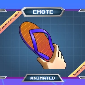 Chancla Hit Animated Emote for Twitch/discord (digital File) - Etsy