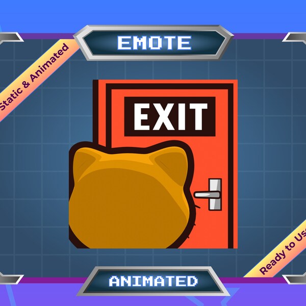 Leave Animated Emote - Etsy