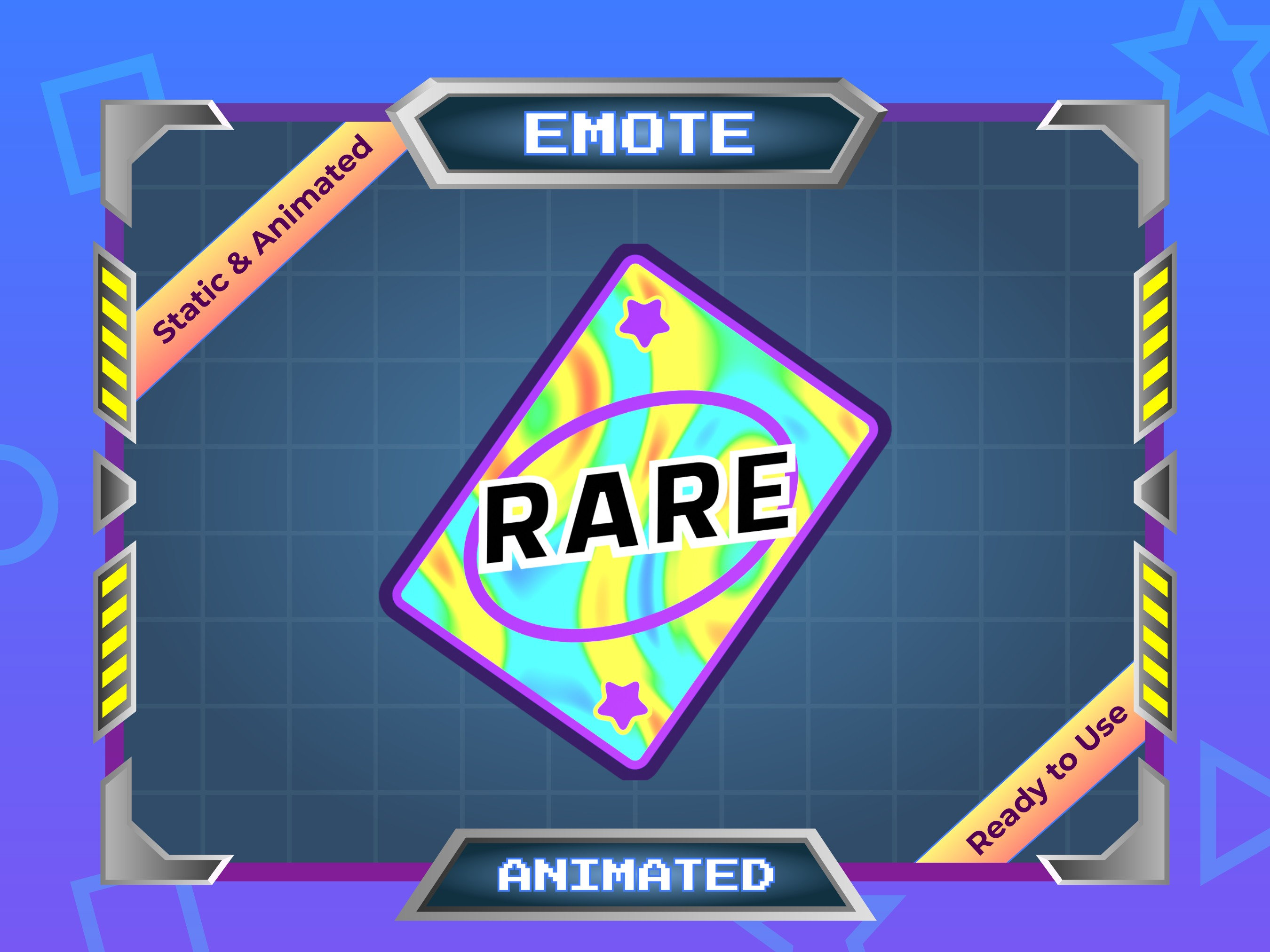 Rare Card Animated Emote for Twitch and Discord - Etsy