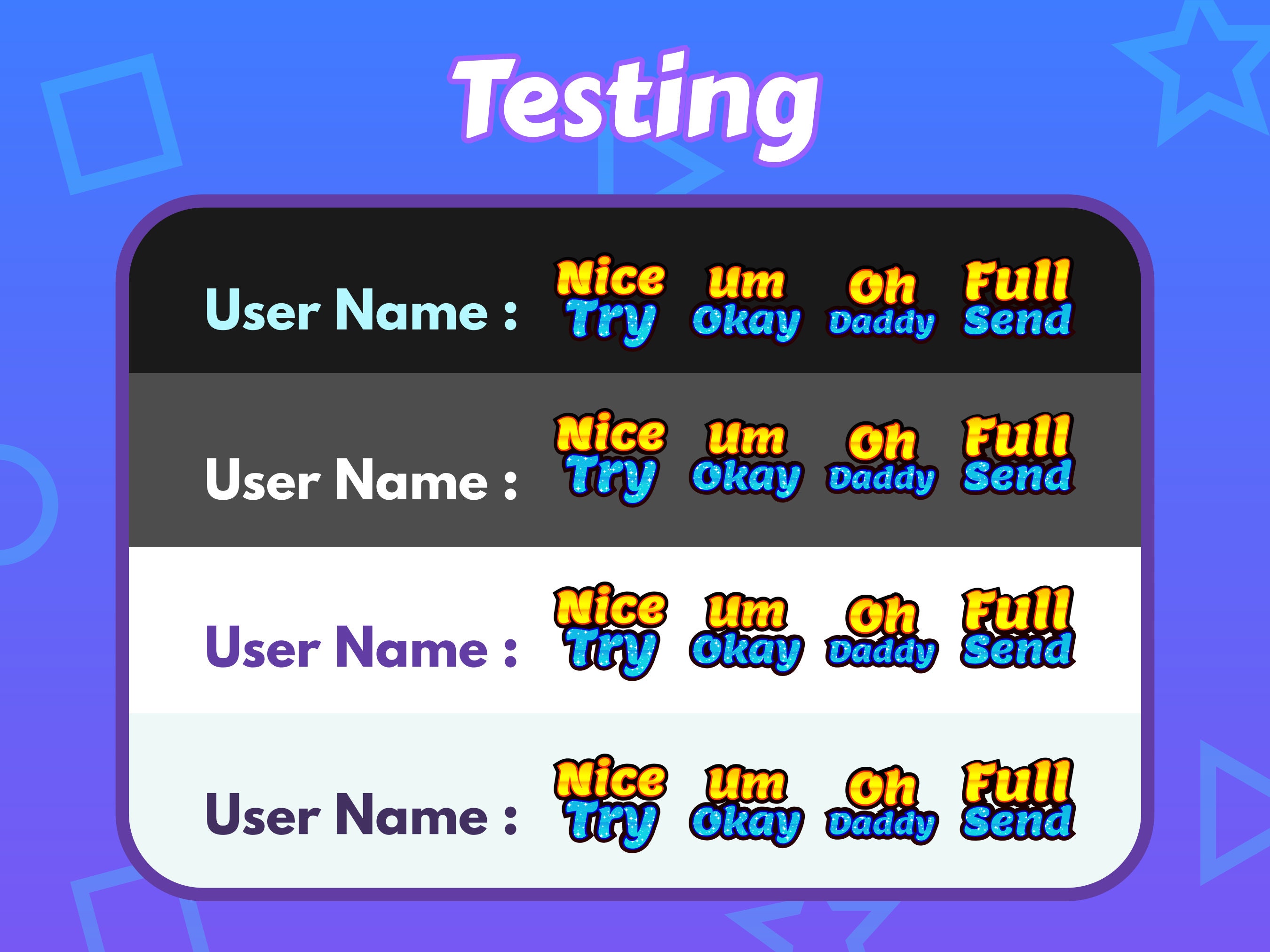 4x Emote for Streamer Animated Emote Static Emote Twitch Emote Discord ...