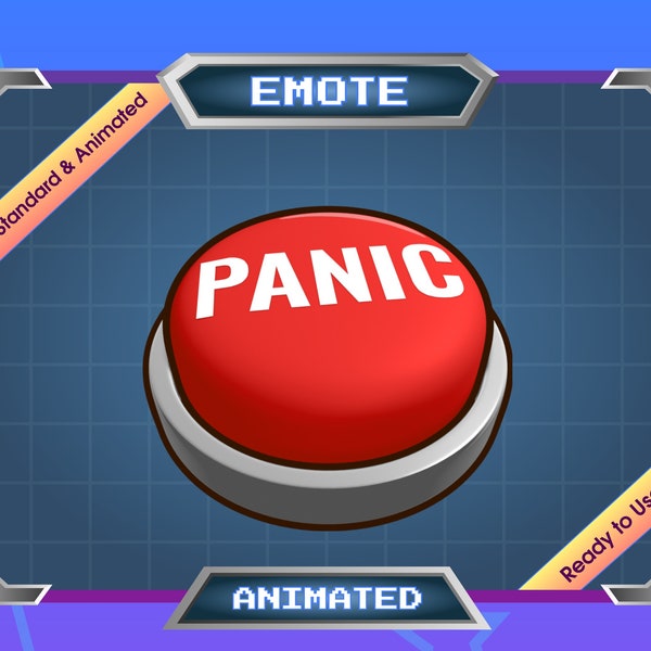 Panic Twitch Emote Animated - Etsy Singapore