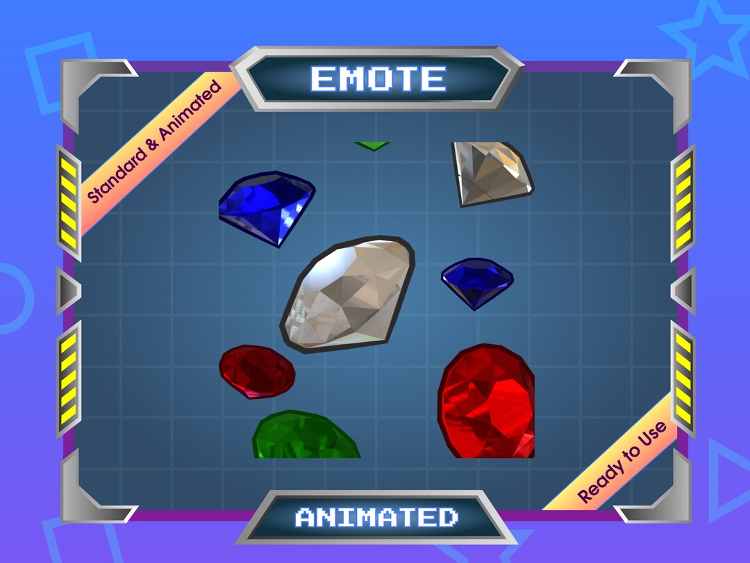 Precious Stone Animated Emote & Alert for Twitch/discord (digital File ...