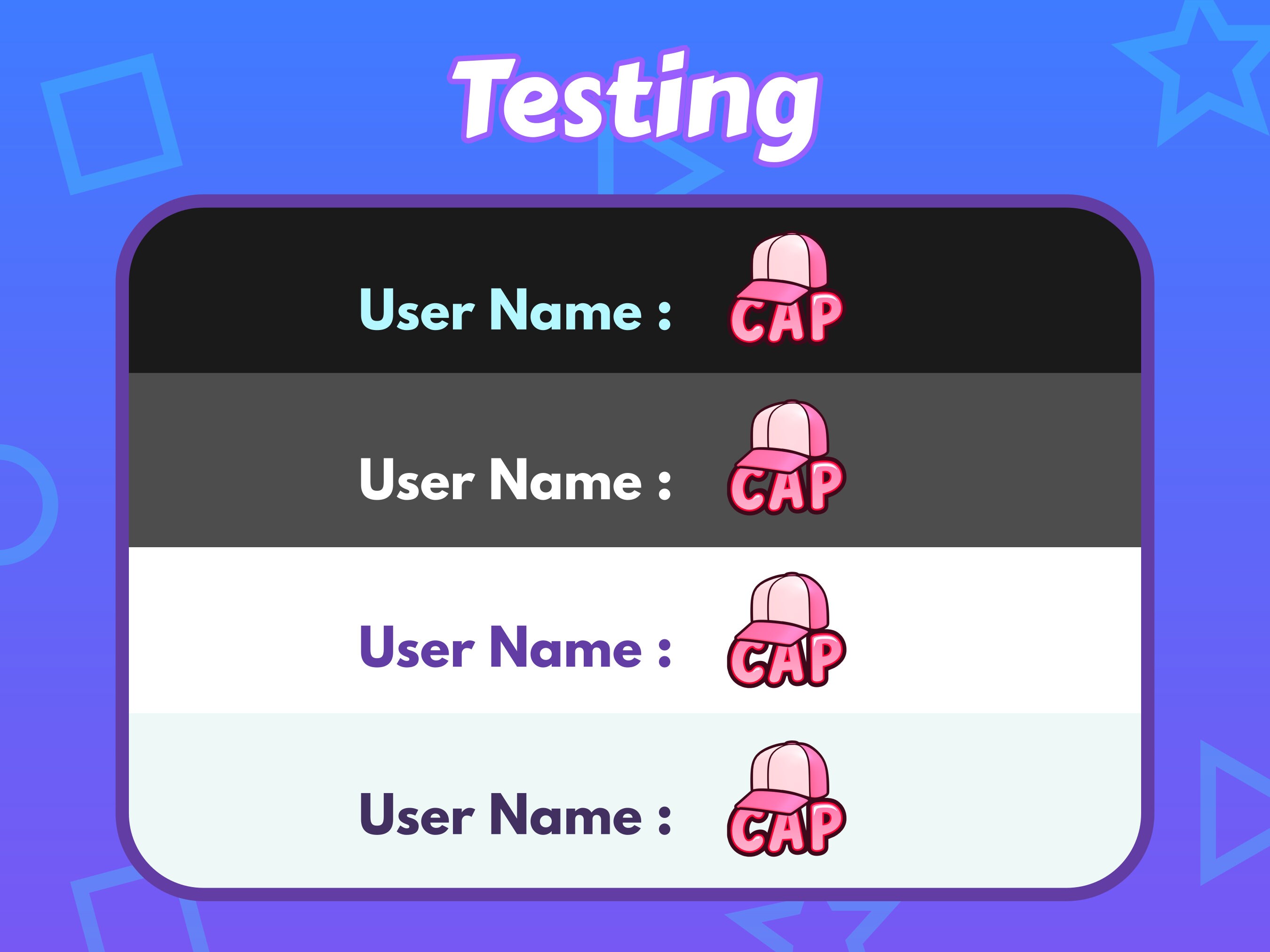 Animated Emote for Streamer Twitch Emote Discord Emote CAP Hat - Etsy