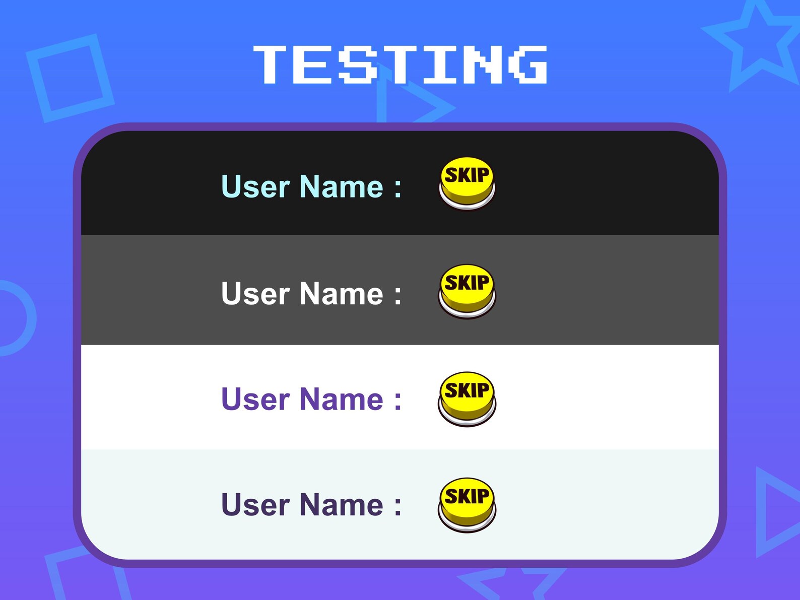 Skip Button Animated Emote for Twitch, Discord, and Kick - Etsy
