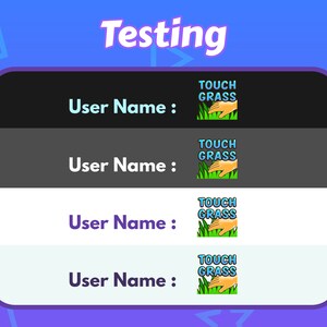 Touch Grass Animated Emote for Twitch/discord (digital Download) - Etsy