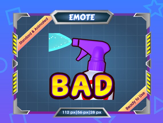 Emote for Streamer Static Emote Animated Emote Twitch | Etsy