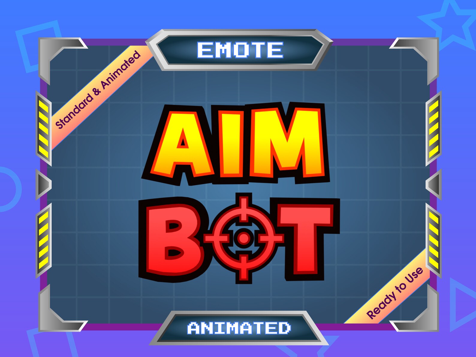 AIM BOT Animated Emote for Twitch/discord (digital File) - Etsy