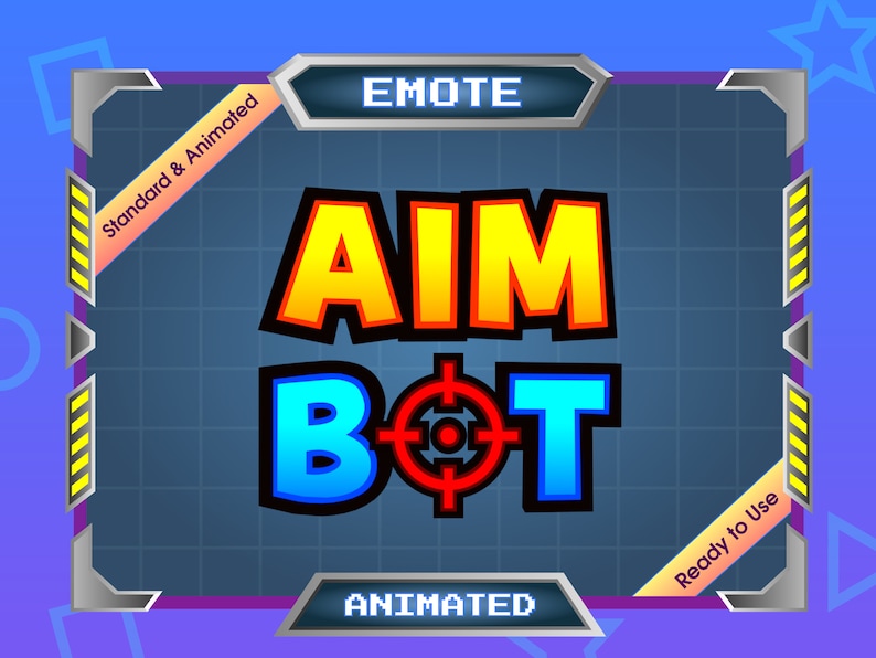 AIM BOT Animated Emote for Twitch/discord (digital File) - Etsy