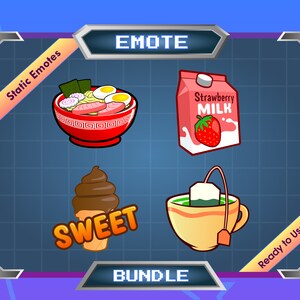 24 Static Text Emotes for Streamers (digital Download) - Etsy