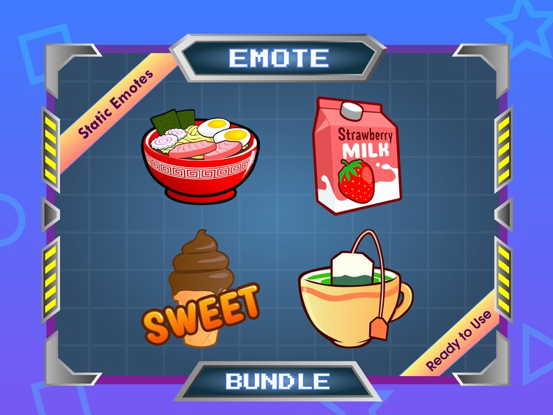 24 Static Text Emotes for Streamers (digital Download) - Etsy