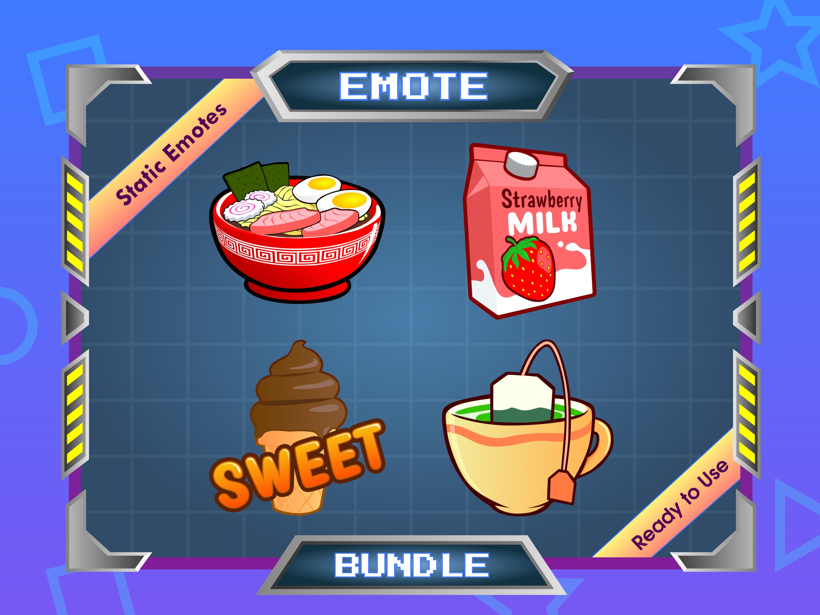 24 Static Text Emotes for Streamers (digital Download) - Etsy