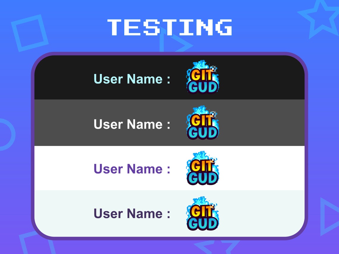 GIT GUD Animated Emote for Twitch/discord Stream (digital Download) - Etsy
