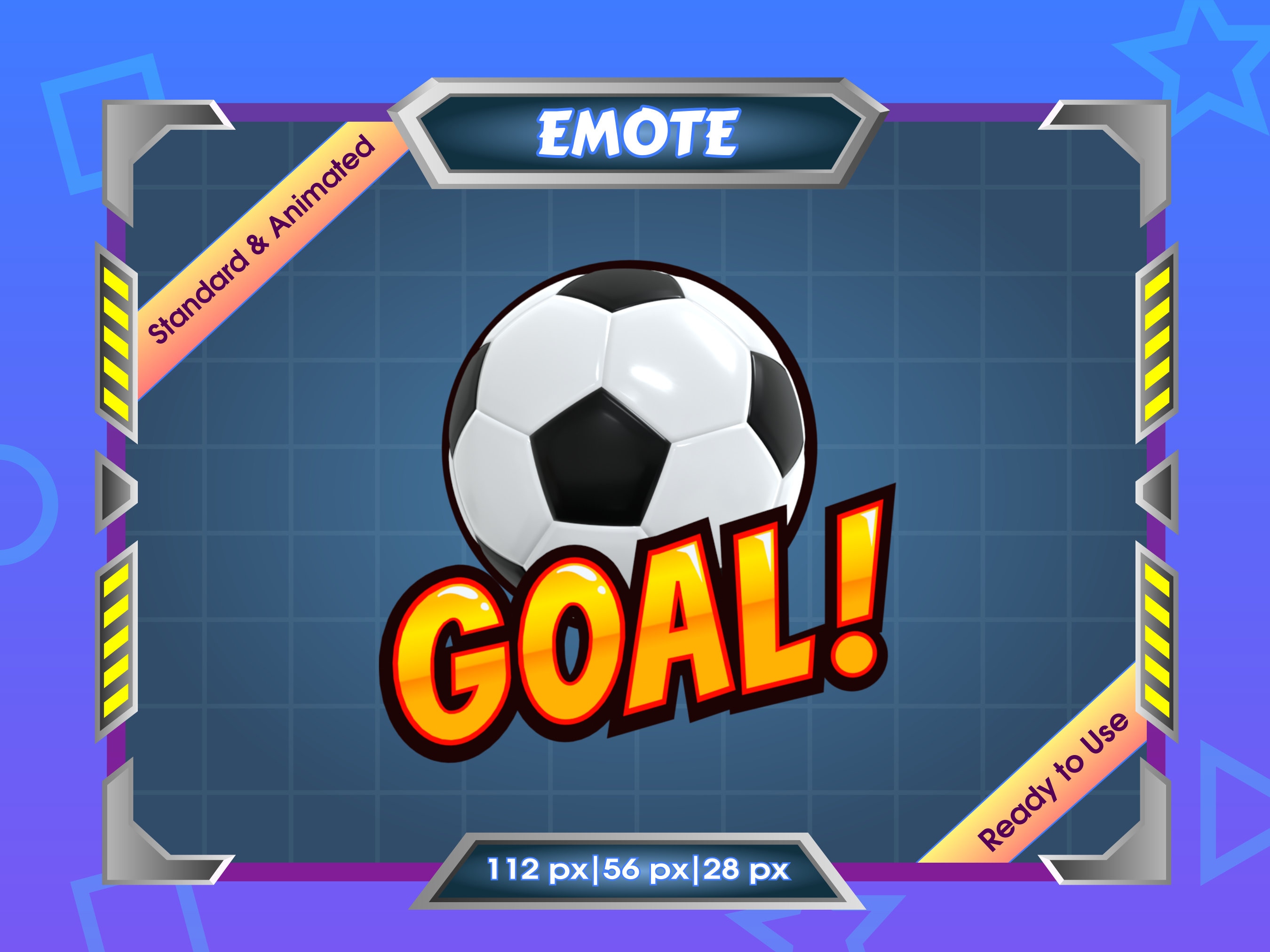 GOAL! Animated Emote for Twitch and Discord - Etsy UK