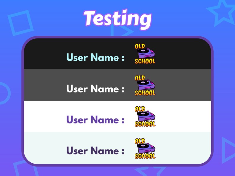 Old School VHS Animated Emote for Twitch/discord (digital File) - Etsy