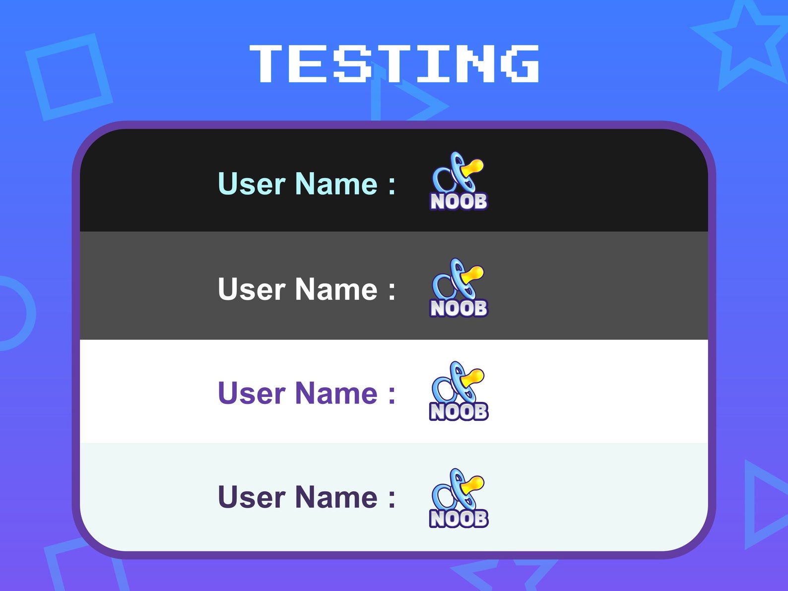 Noob Pacifier Animated Emote for Twitch and Discord - Etsy