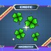Falling Clover Animated Emote Static Emote Twitch Emote Discord Emote ...