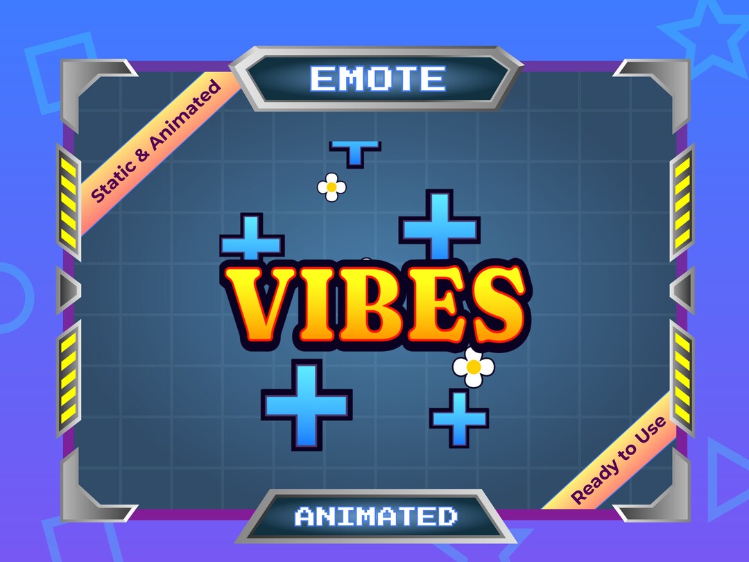 Positive Vibes - Animated Emote - Static Emote - Twitch Emote - Discord ...