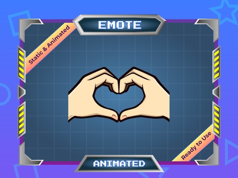 Love Hand Animated Emote for Twitch and Discord - Etsy