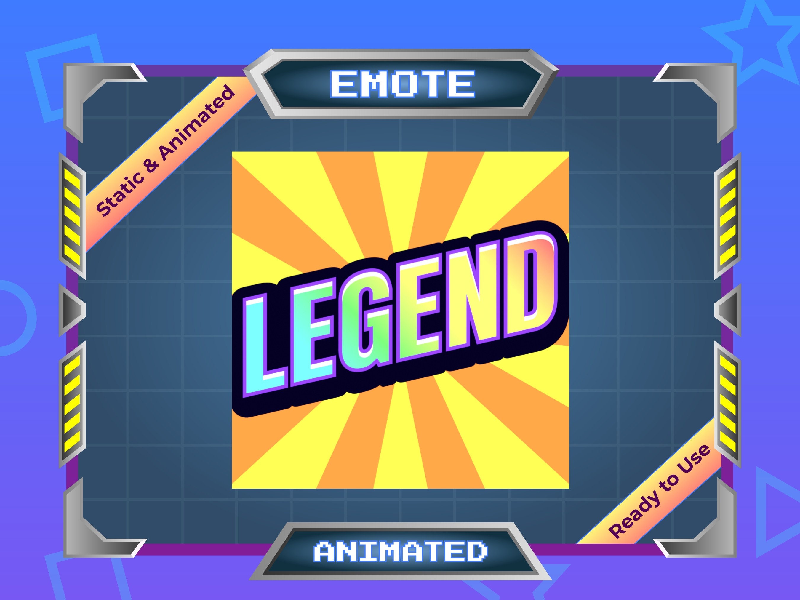 Legend Animated Emote for Twitch and Discord - Etsy