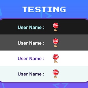 Stop Sign Animated Emote for Twitch/discord Stream (digital Download ...