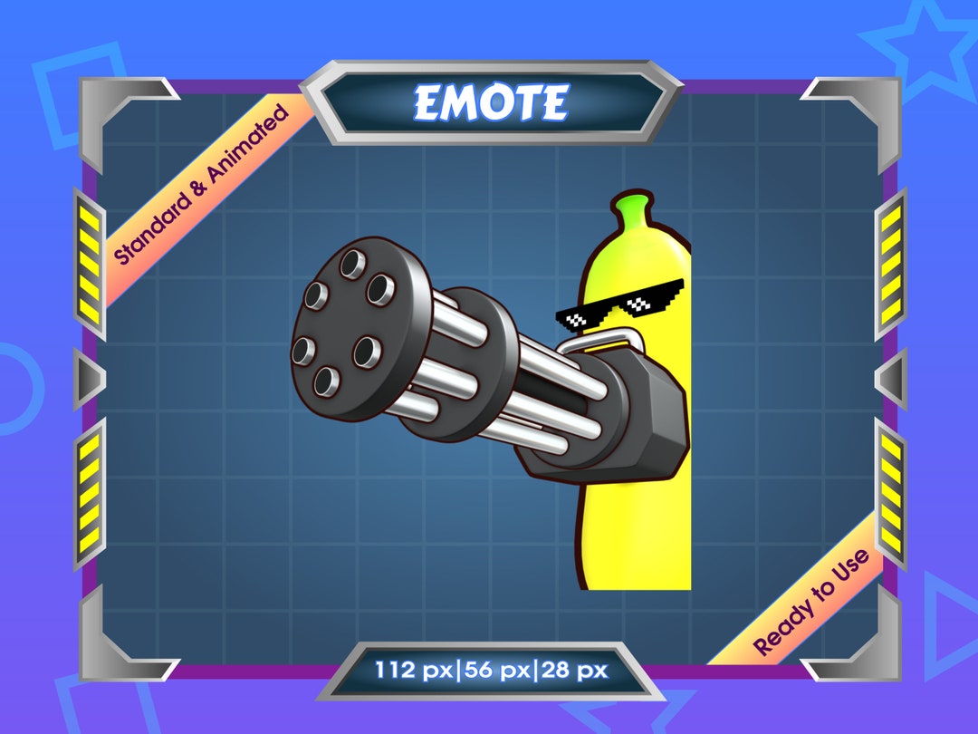 Animated Emote | Static Emote | Twitch Emote | Discord Emote | Banana ...
