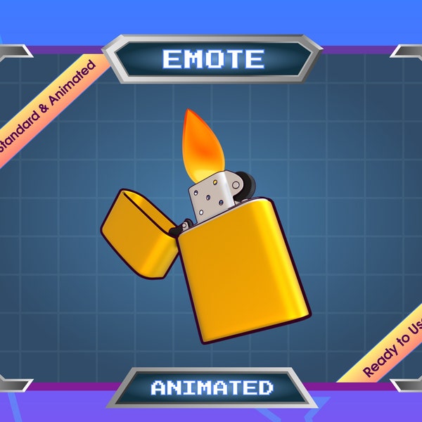 Lighter Emote Twitch - Etsy