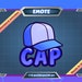 Animated Emote for Streamer - Twitch Emote - Discord Emote - CAP Hat - Etsy