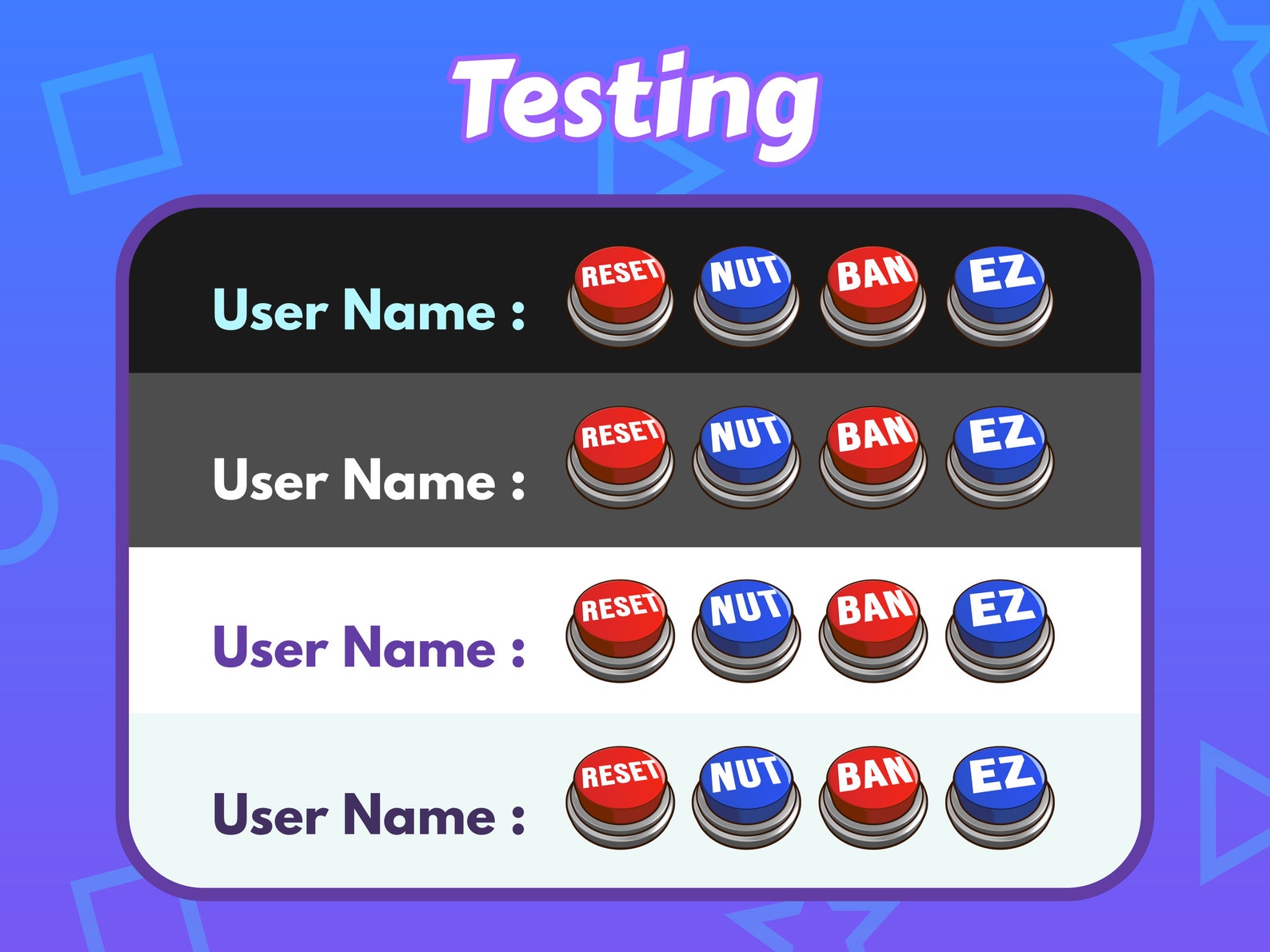 4x Animated Emote for Streamer | Static Emote | Animated Emote | Twitch ...